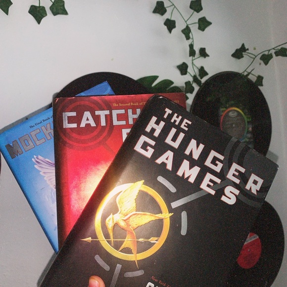 Games | The Hunger Games Trilogy Set Black Red And Blue Covers | Poshmark